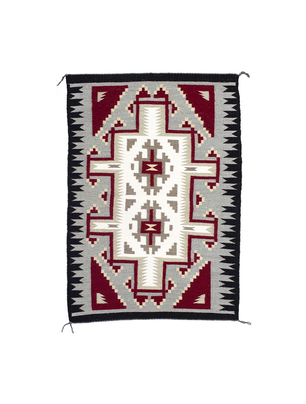 GANADO RED RUG BY LOUISE SINGER (NAVAJO)
